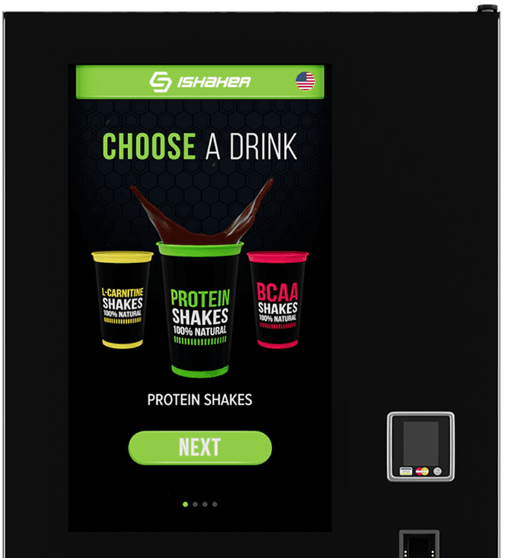 shaker s – compact protein vending machine | ishaker usa | iShaker USA